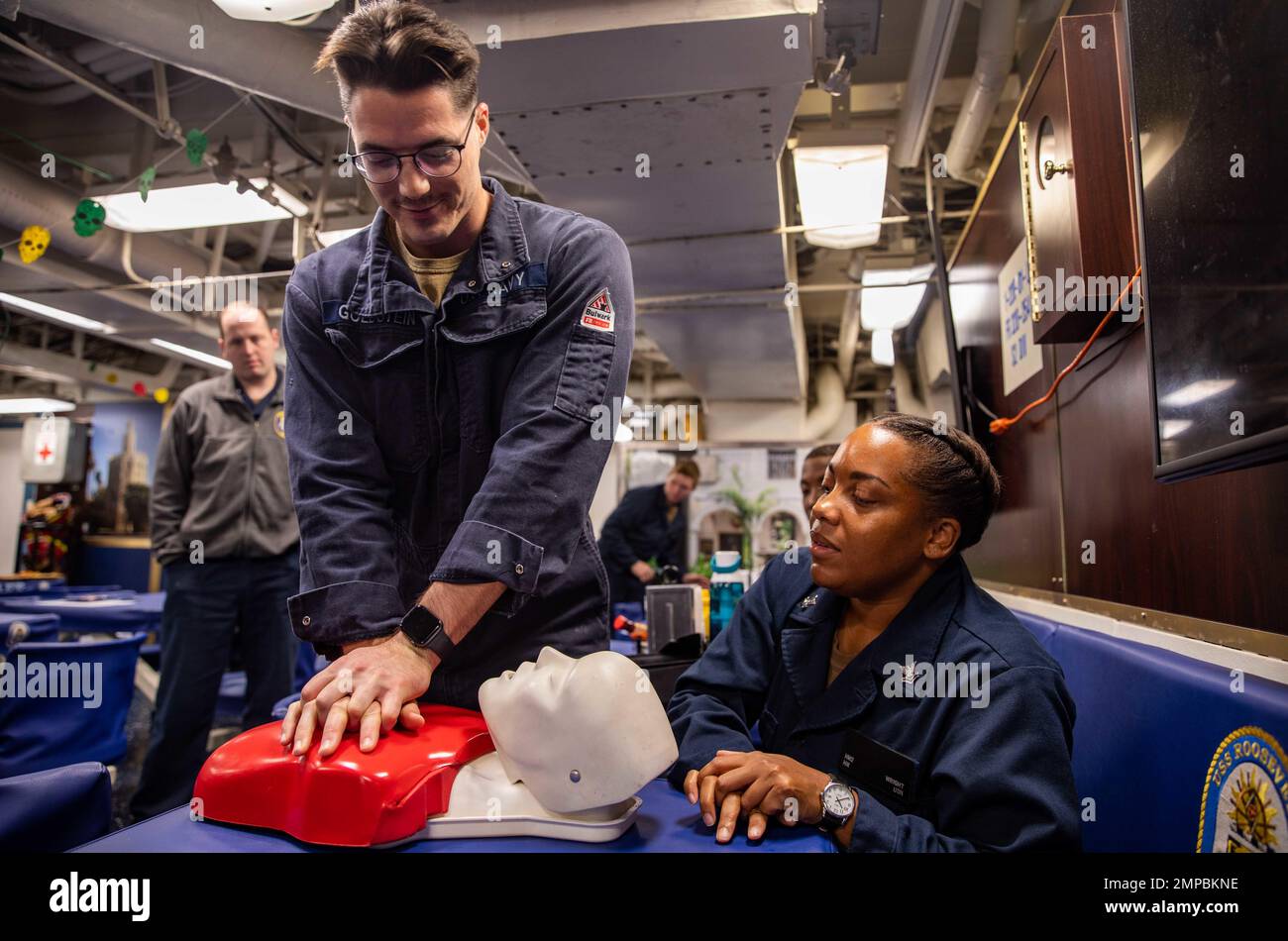 ENGLISH CHANNEL (Oct. 12, 2022) Hospital Corpsman 2nd Class Melceina ...