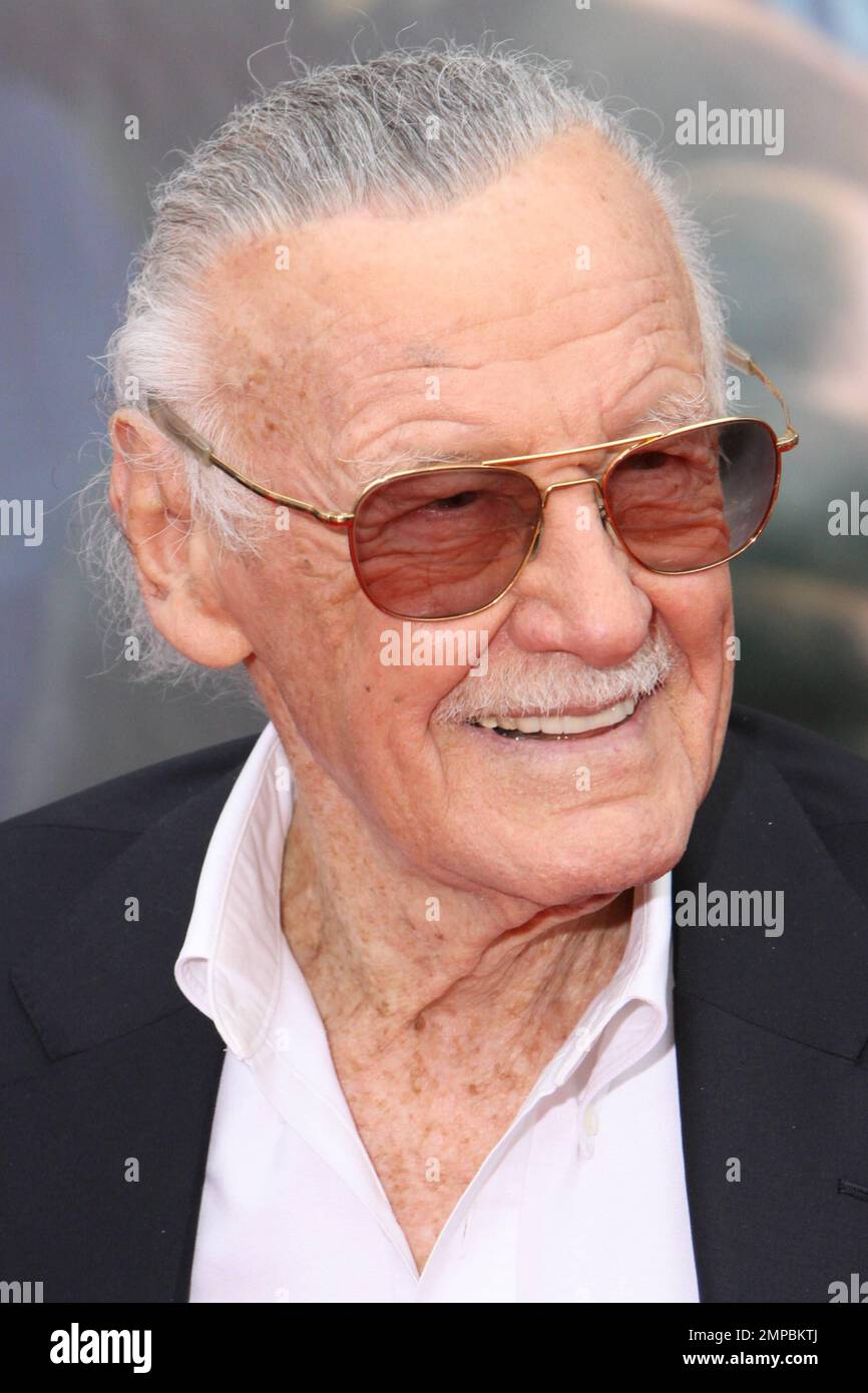 Stan Lee at the world premiere of Marvel's The Avengers at El Capitan ...