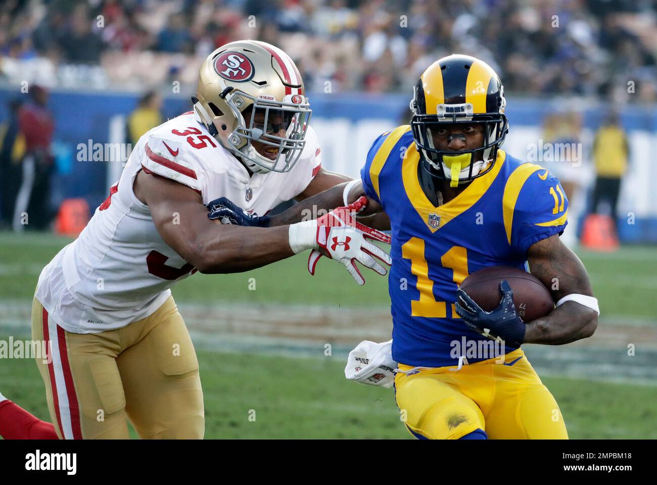 Los Angeles Rams wide receiver Tavon Austin (11) against the San ...