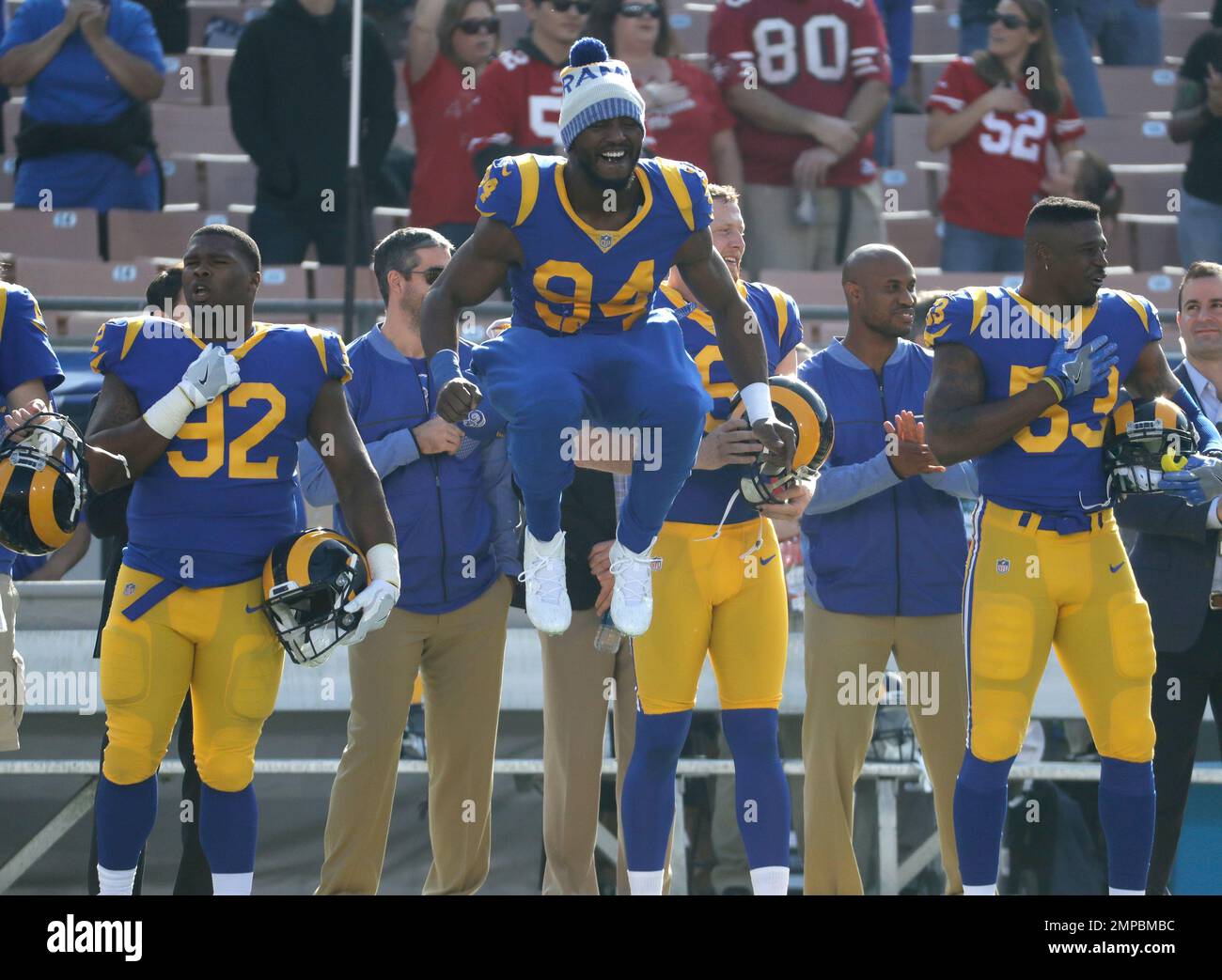 Los Angeles Rams outside linebacker Robert Quinn (94) against the San ...
