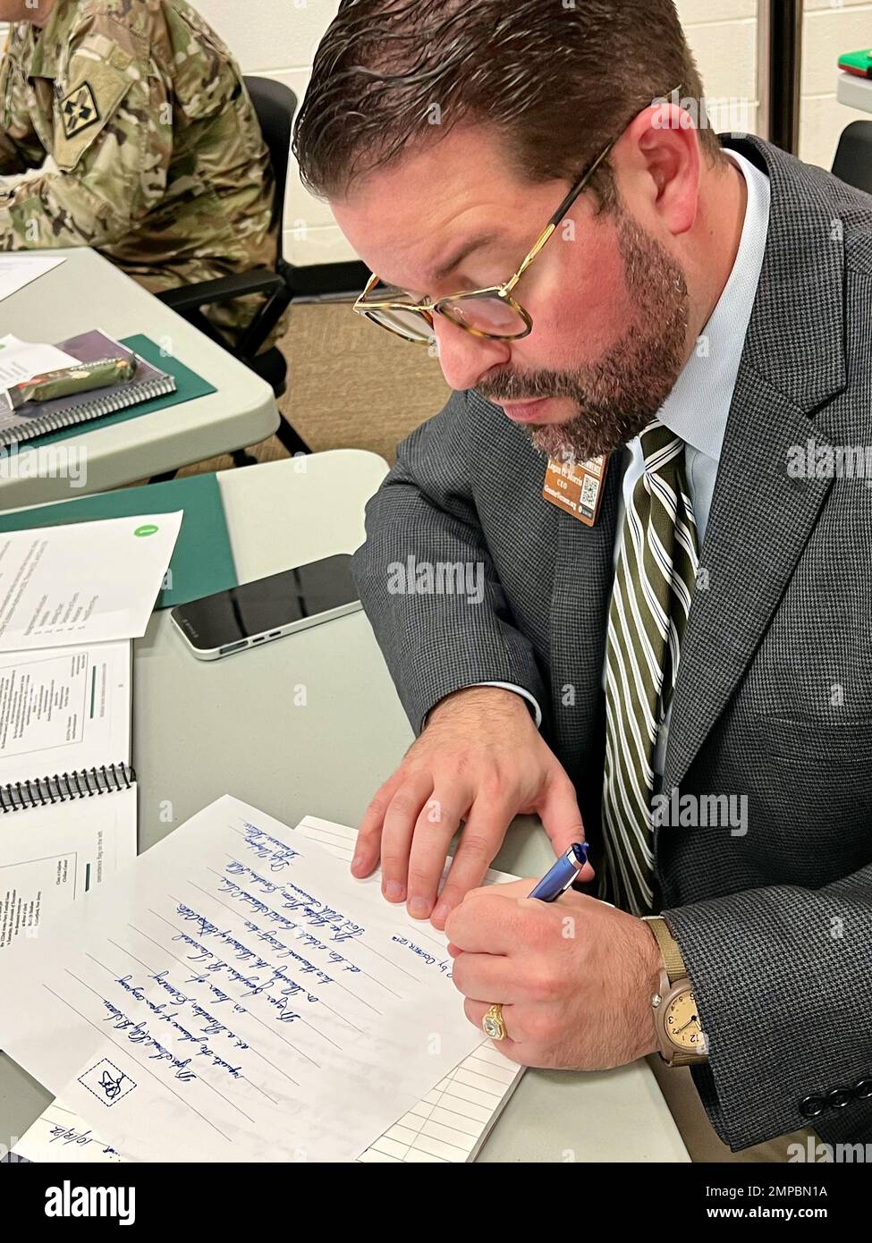 Logan Morris, CEO Greater Vernon Parish Chamber of Commerce writes an ...