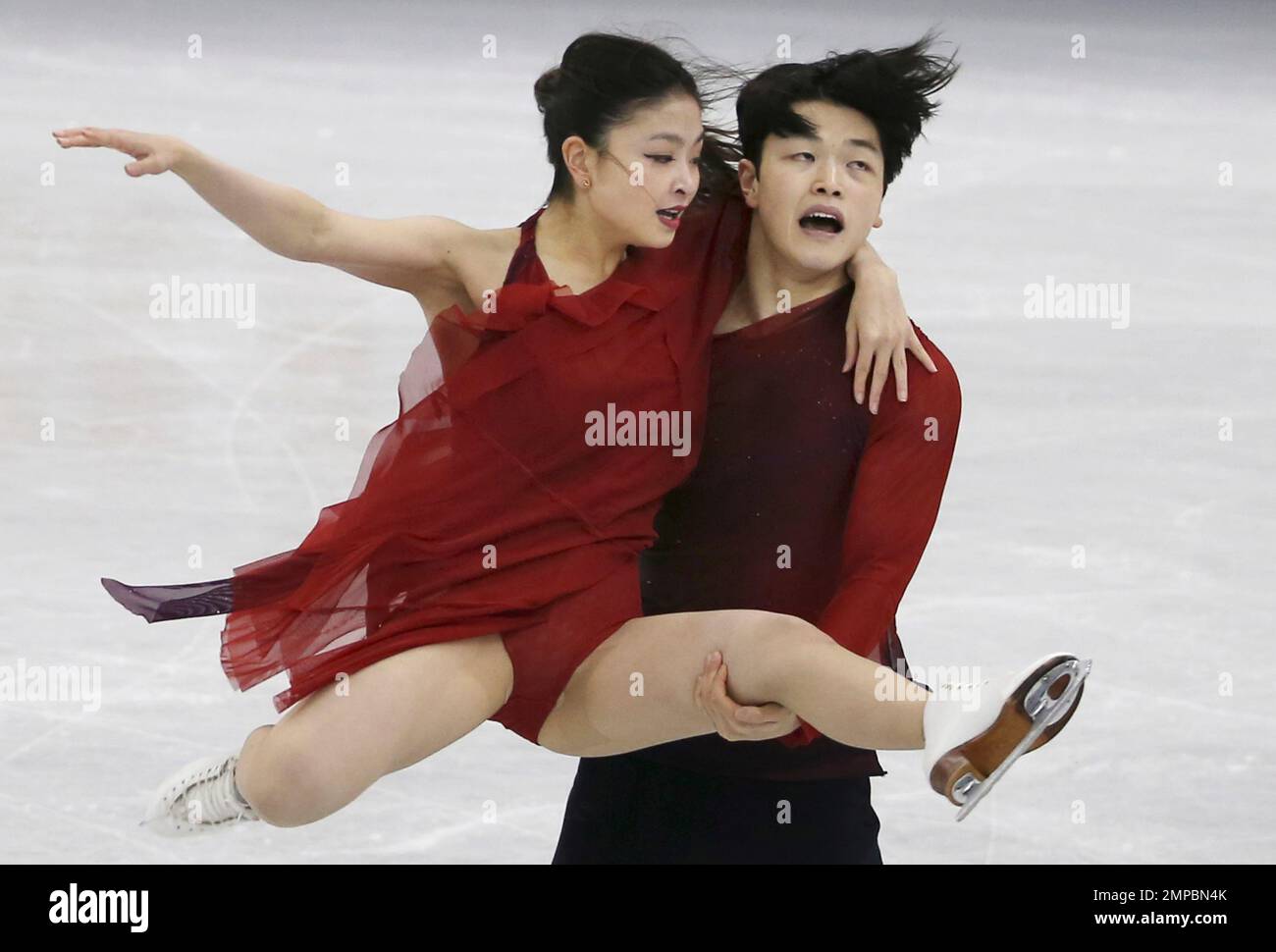 FILE- This Dec. 9, 2017 file photo shows Maia Shibutani and Alex ...