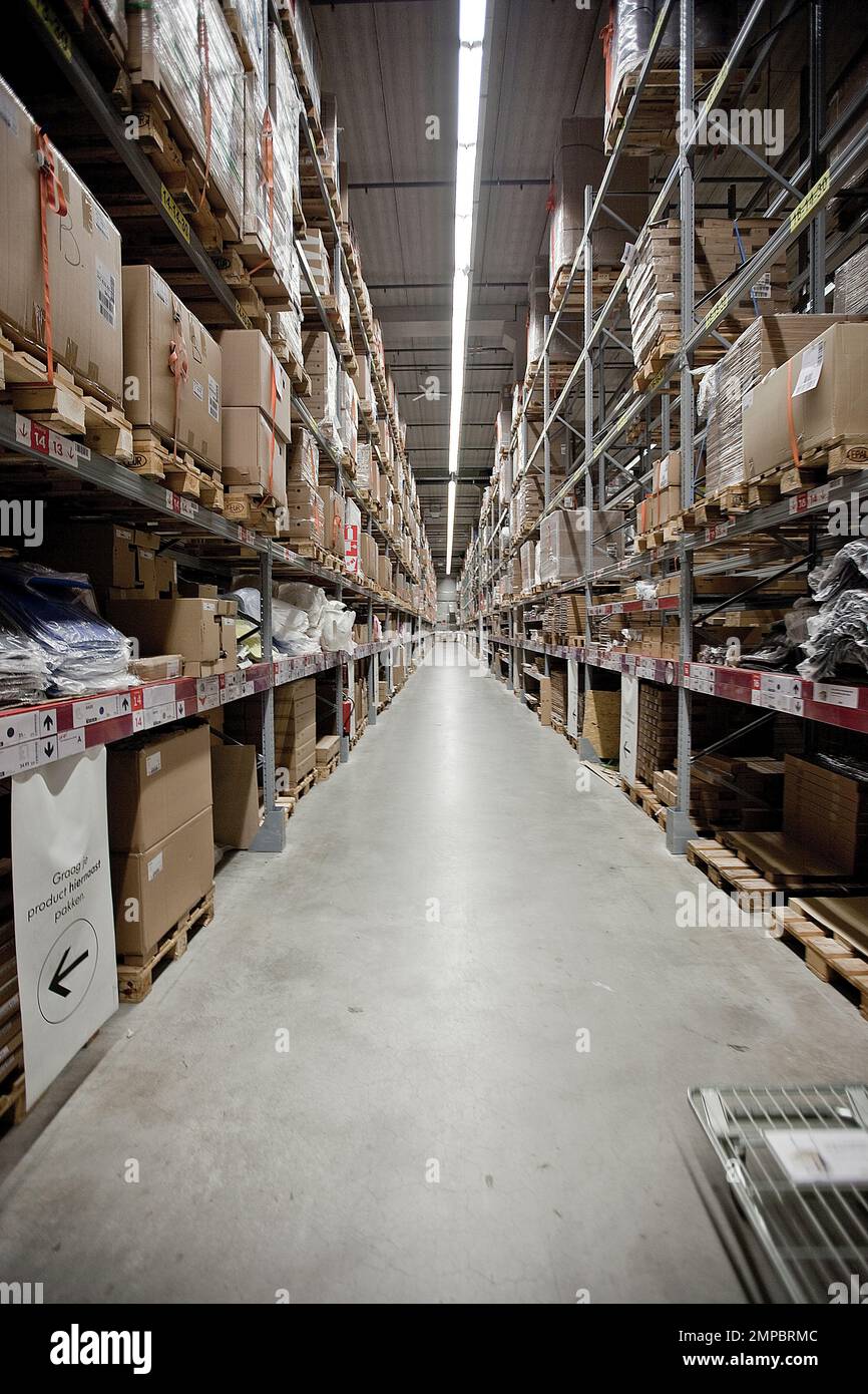 interior of warehouse Stock Photo - Alamy