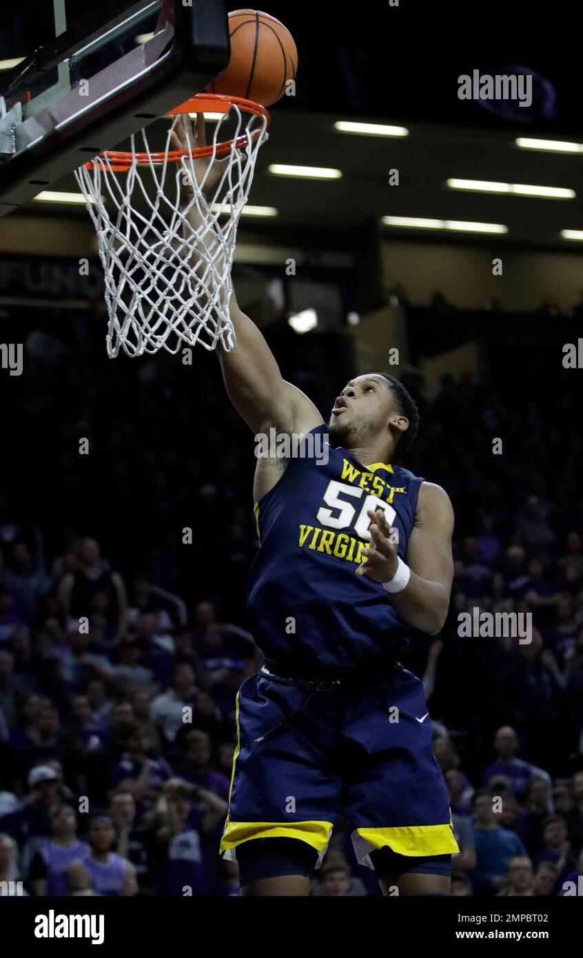 West Virginia forward Sagaba Konate (50) during the first half of an ...