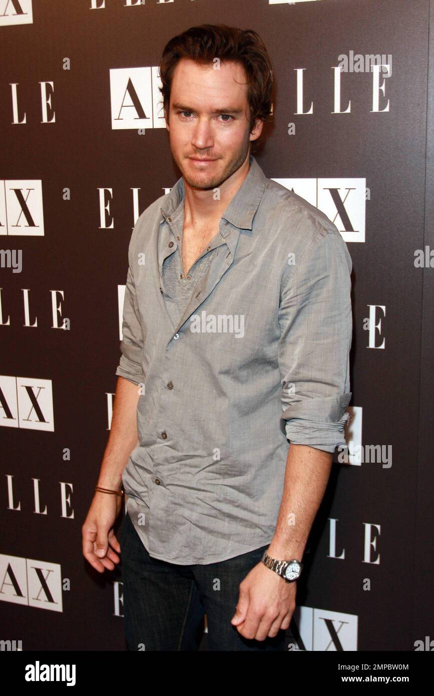 Actor Mark-Paul Gosselaar attending the A/X Armani Exchange "Disco Glam ...