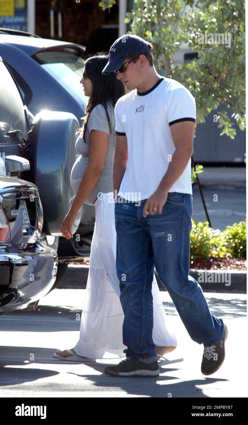 Exclusive!! Matt Damon and wife Luciana Barosso out shopping on Miami ...