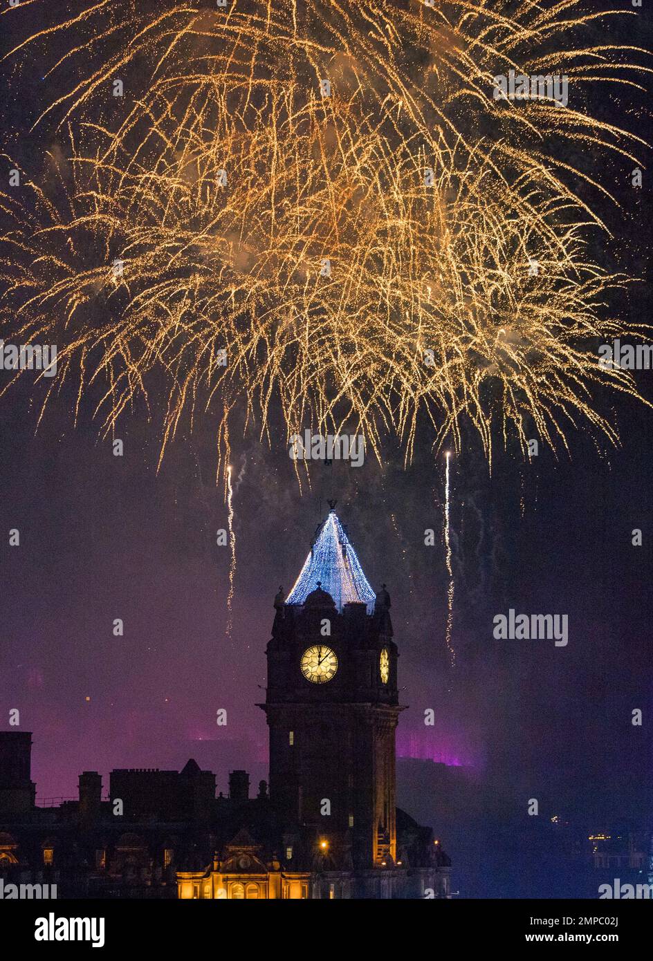 IMAGE DISTRIBUTED FOR EDINBURGH'S HOGMANAY - The world's largest New ...