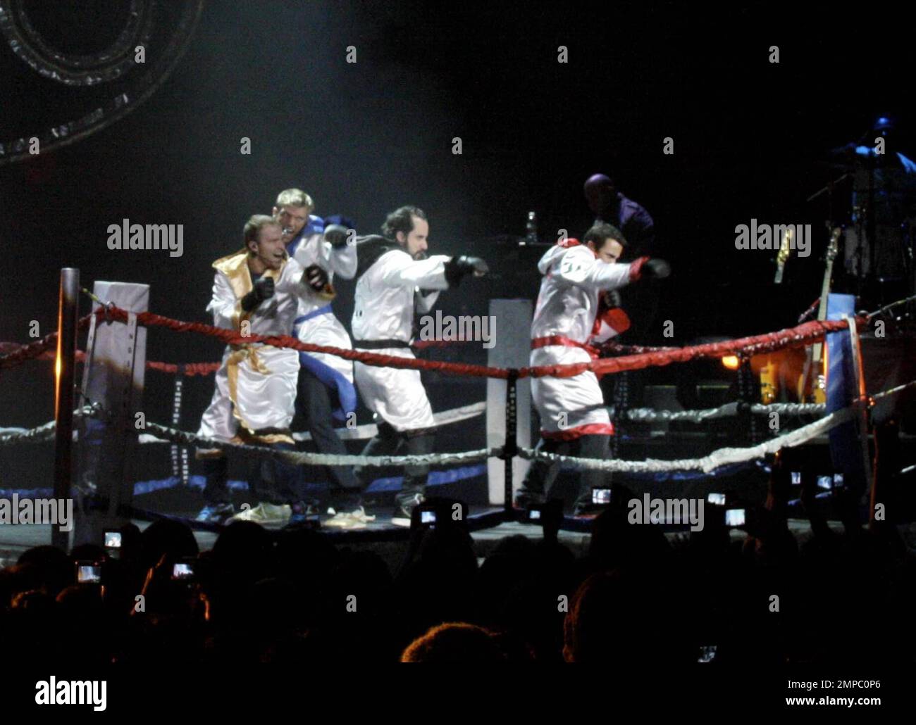 The Backstreet Boys perform live at The Pearl inside The Palms Casino ...