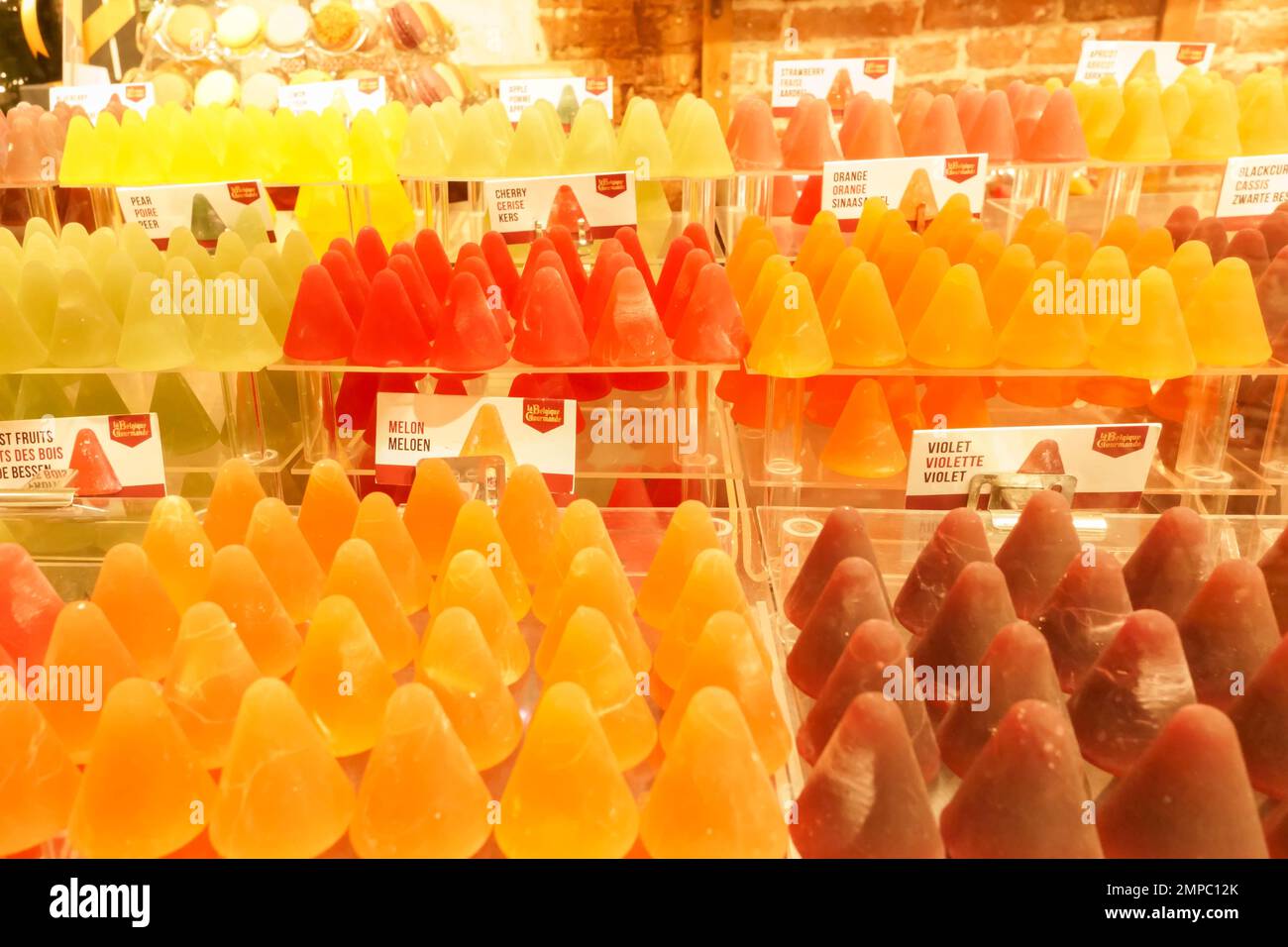 Cuberdon cone shaped belgian candy hi-res stock photography and images ...