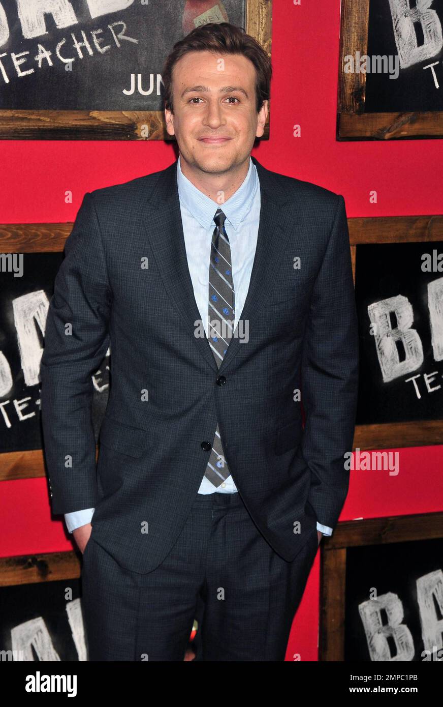Jason Segel at the premiere of "Bad Teacher" at the Ziegfeld Theatre ...