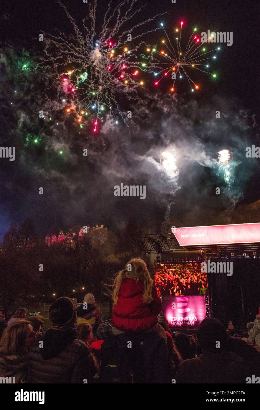 IMAGE DISTRIBUTED FOR EDINBURGH'S HOGMANAY - The world's largest New ...