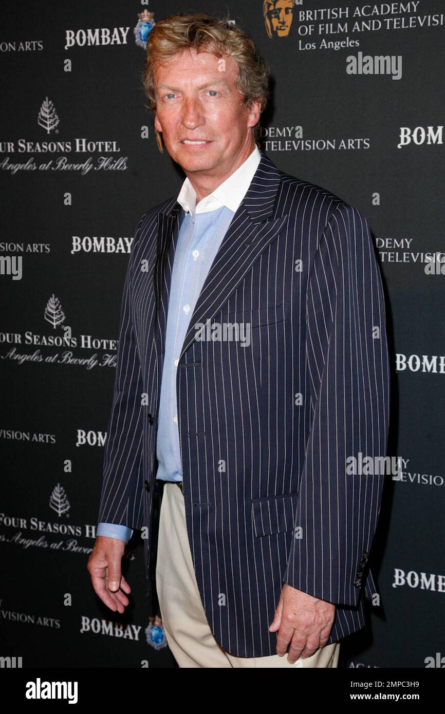 Nigel Lythgoe on the red carpet at the 17th Annual BAFTA Los Angeles ...