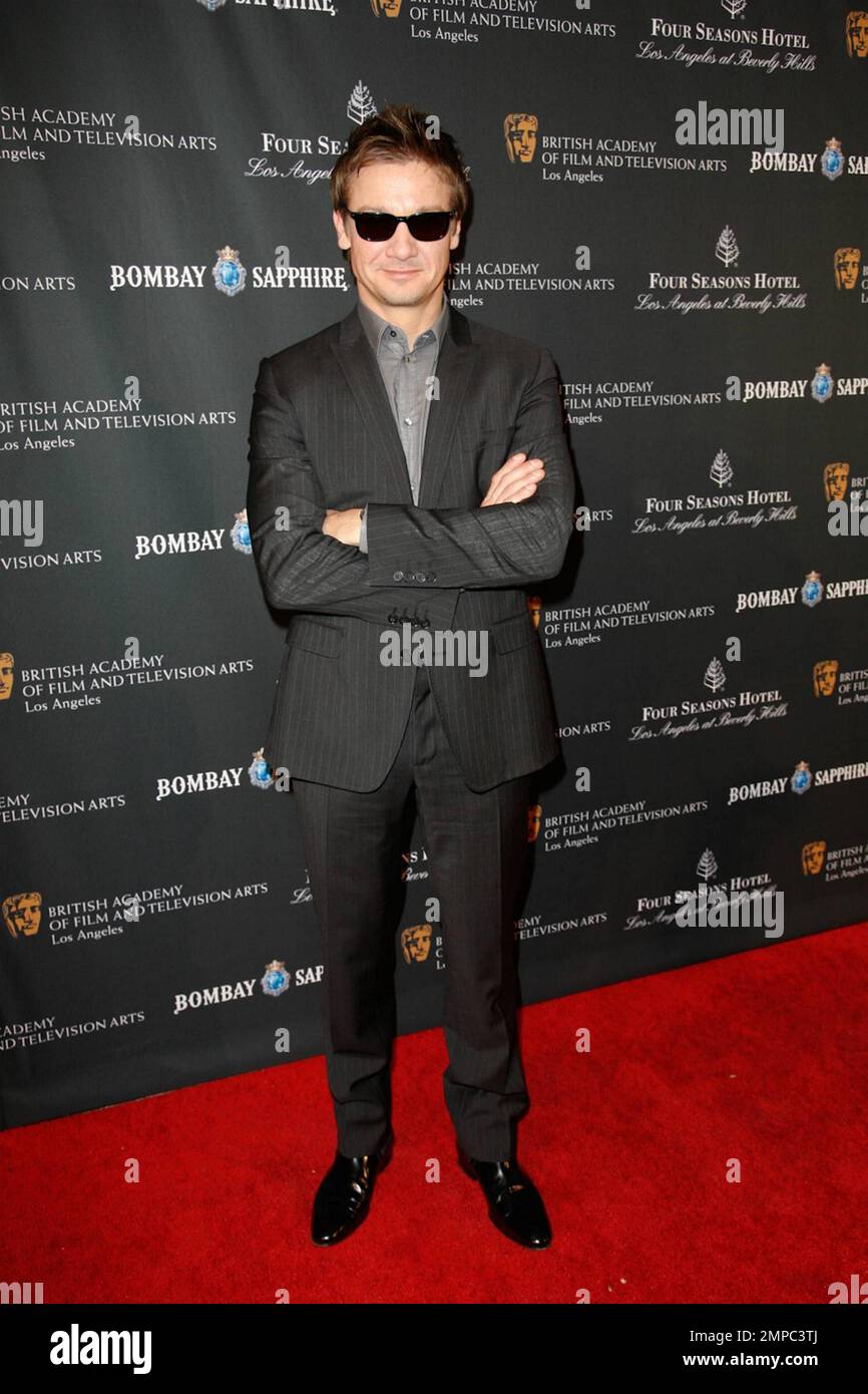 Jeremy Renner on the red carpet at the 17th Annual BAFTA Los Angeles ...