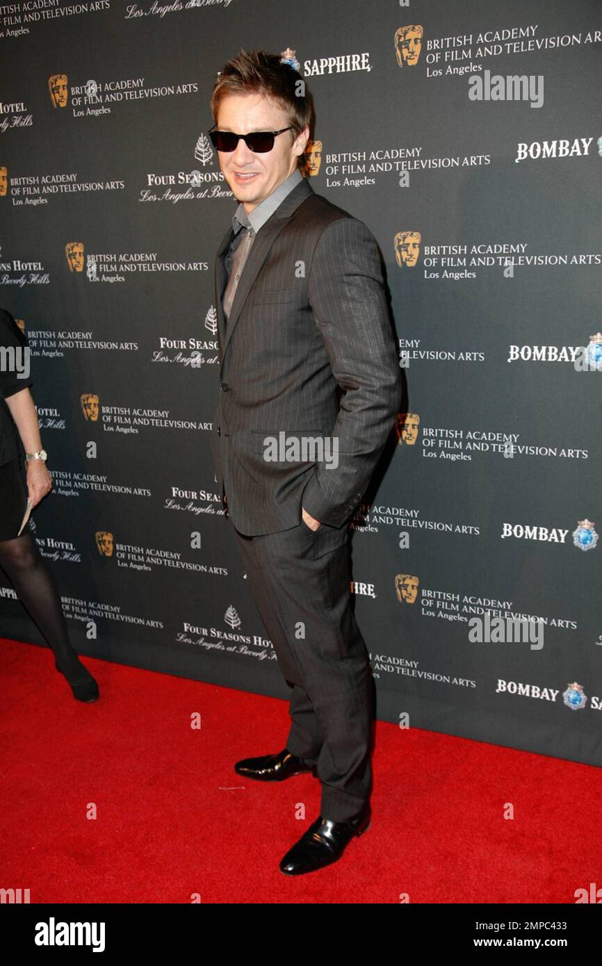 Jeremy Renner on the red carpet at the 17th Annual BAFTA Los Angeles ...