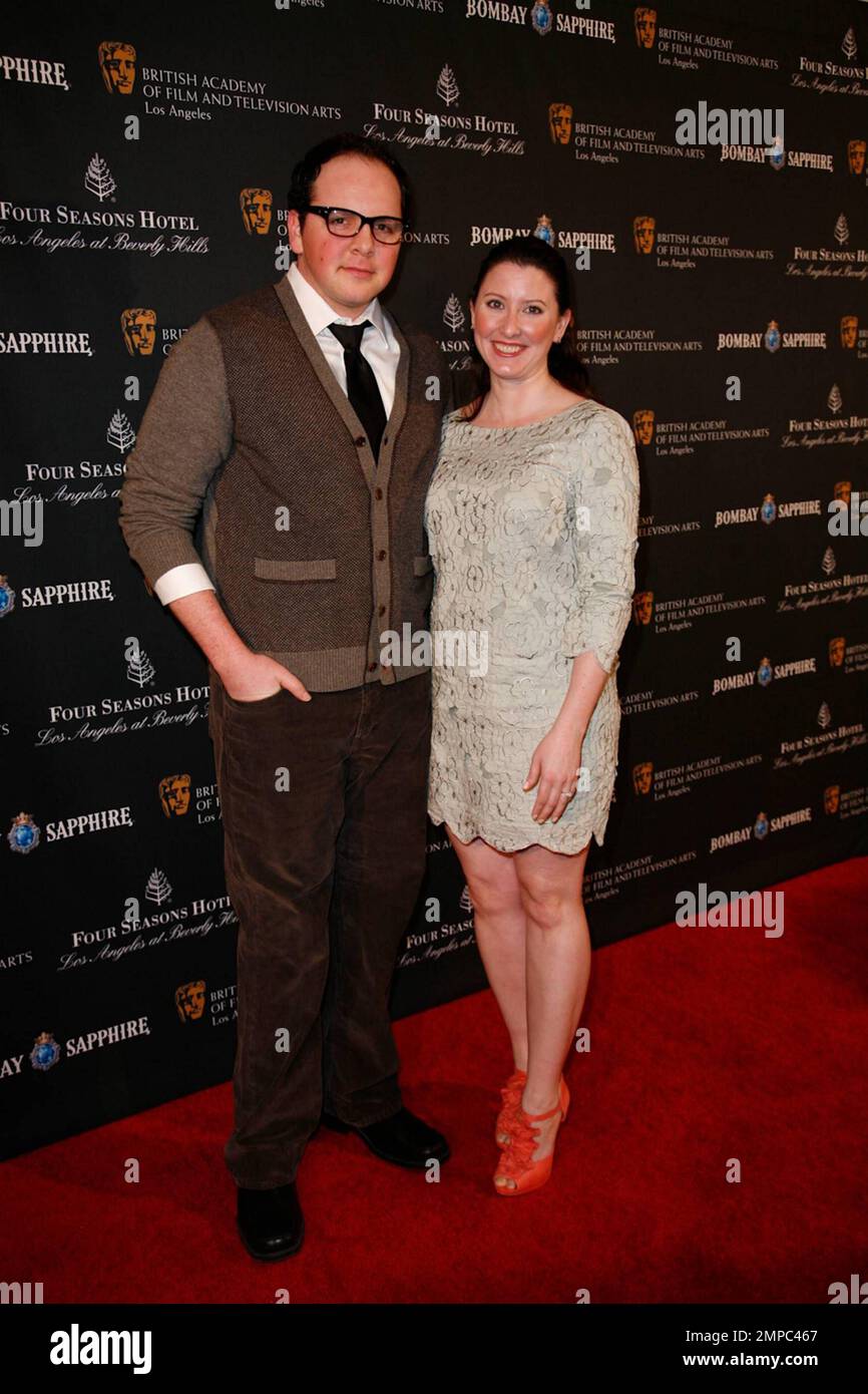 Austin Basis (L) on the red carpet at the 17th Annual BAFTA Los Angeles ...