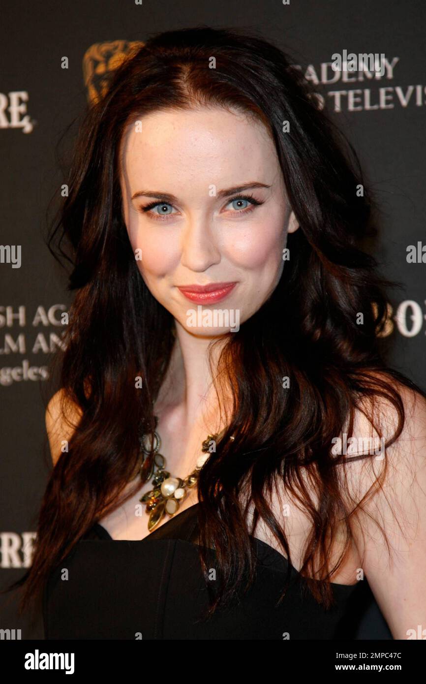 Elyse Levesque on the red carpet at the 17th Annual BAFTA Los Angeles ...