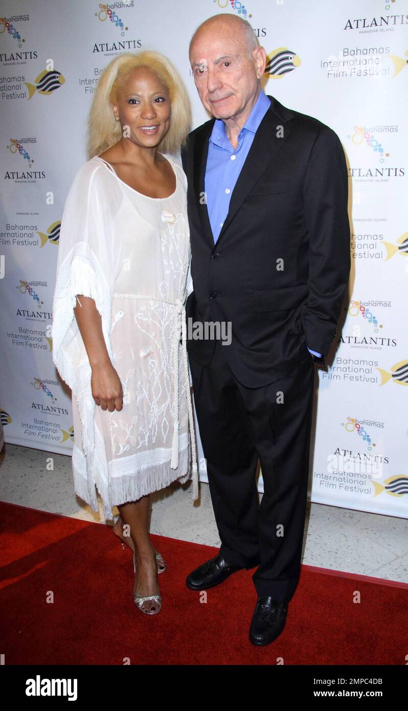 Alan Arkin with BIFF founder Leslie Vanderpool at an event during the ...