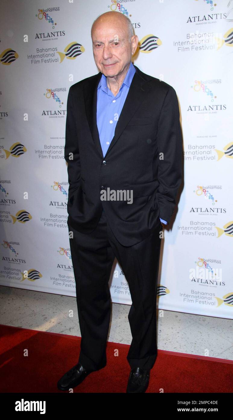 Oscar winning actor Alan Arkin at an event during the 7th Bahamas ...