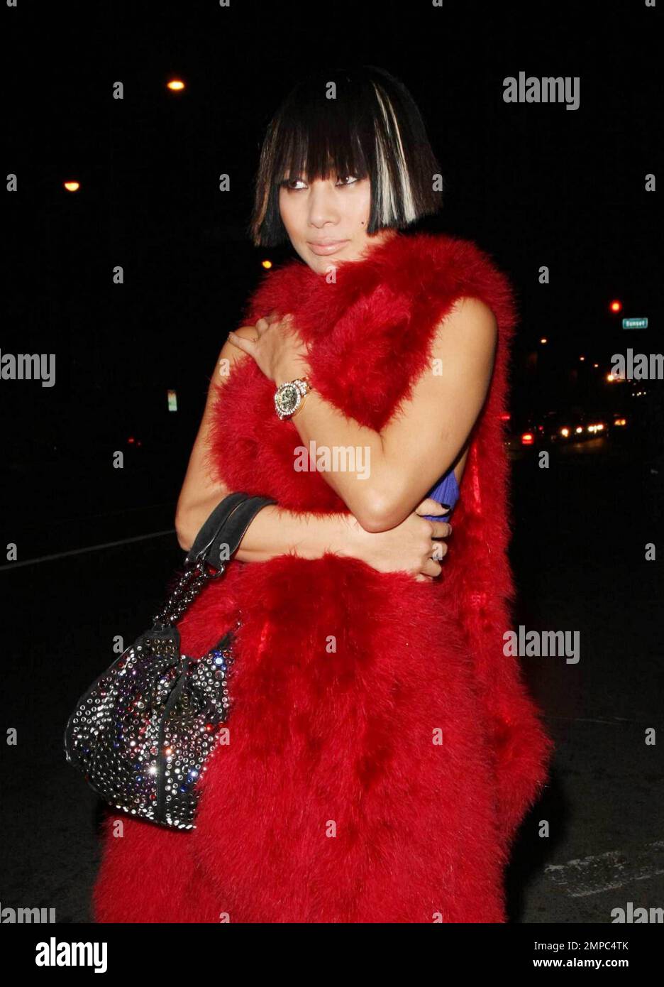 Bai Ling had yet another wadrobe malfunction last night at the Grand ...