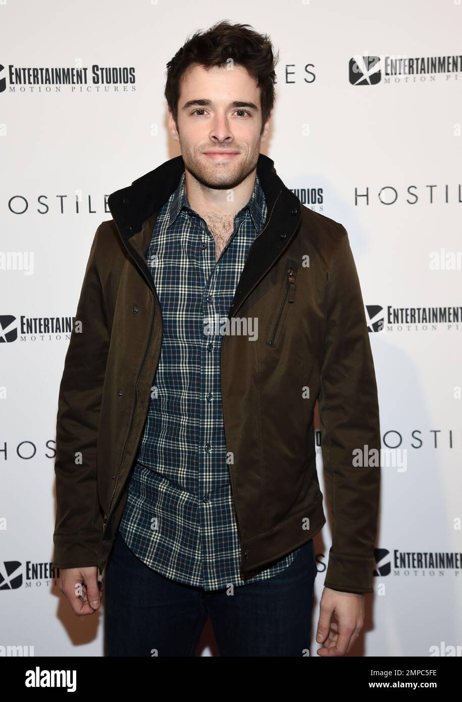 Actor Corey Cott attends a special screening of "Hostiles" at ...