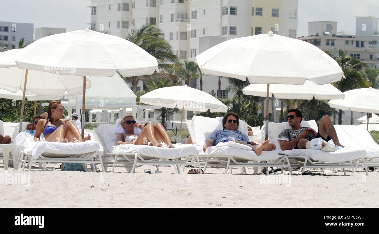 Michael ballack and simone ballack hi-res stock photography and images ...