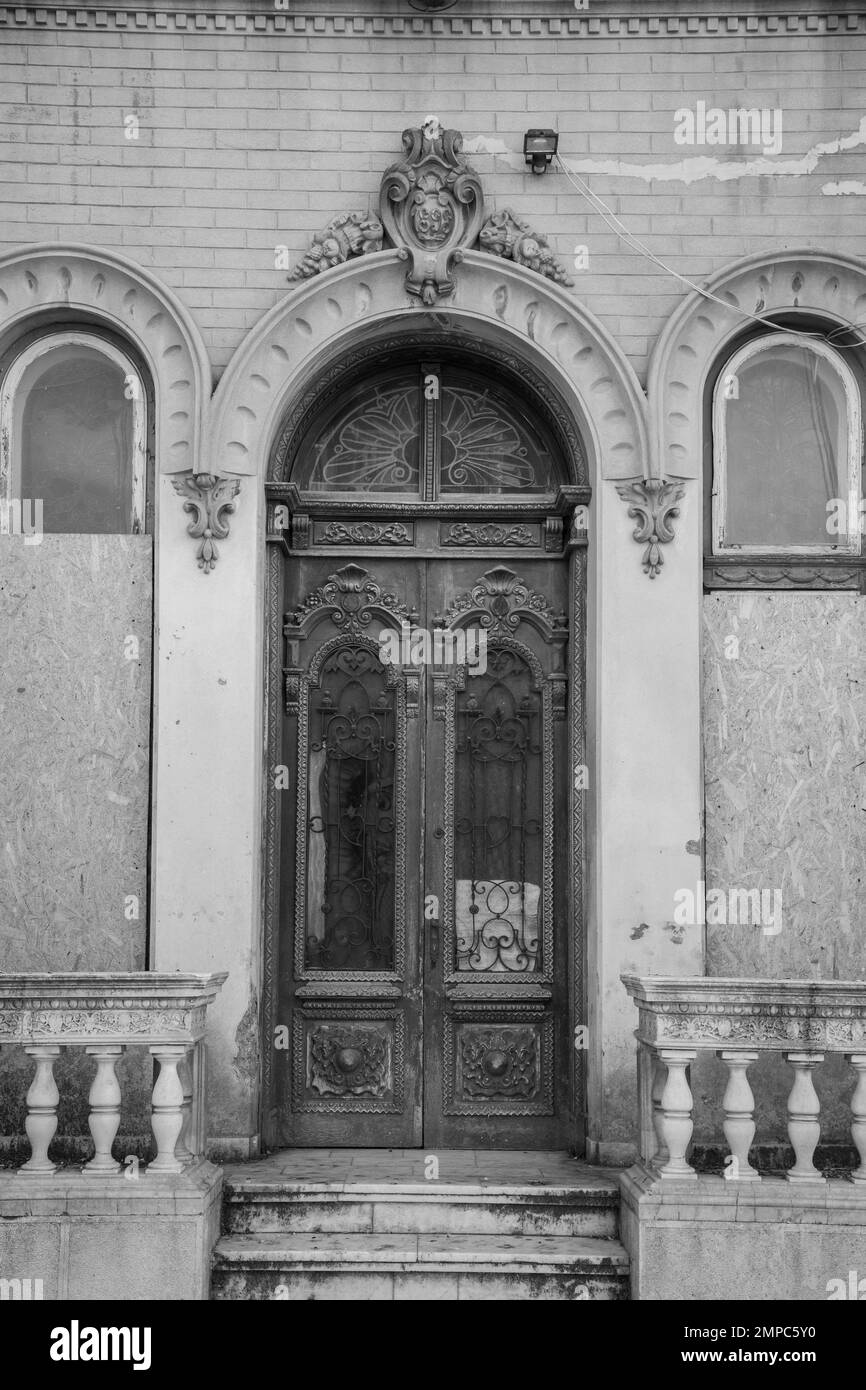 It is an old and famous building with neoclassical elements Stock Photo ...