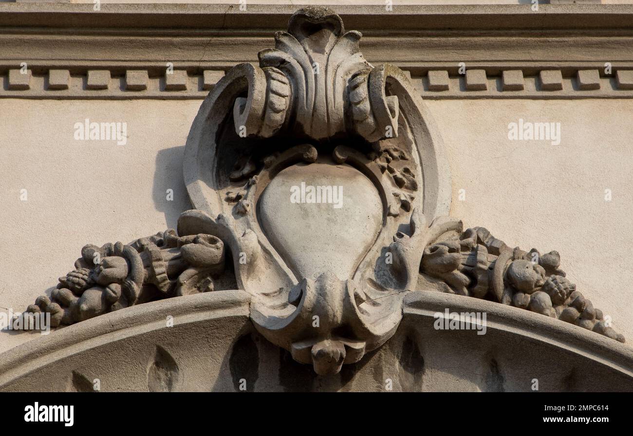 It is an old and famous building with neoclassical elements Stock Photo ...