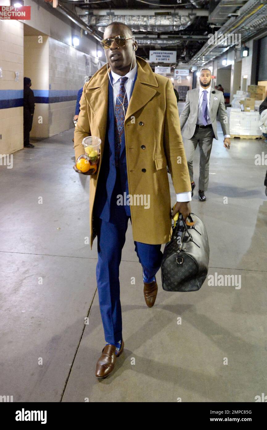 Jacksonville Jaguars outside linebacker Telvin Smith arrives for an NFL ...