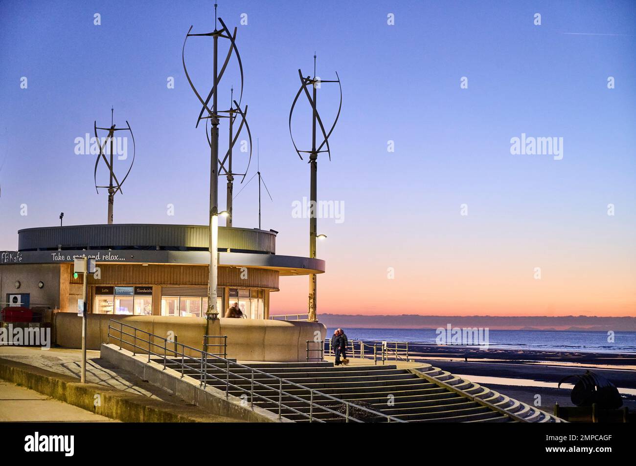 Round cafe used as location in star wars film, surrounded by wind ...