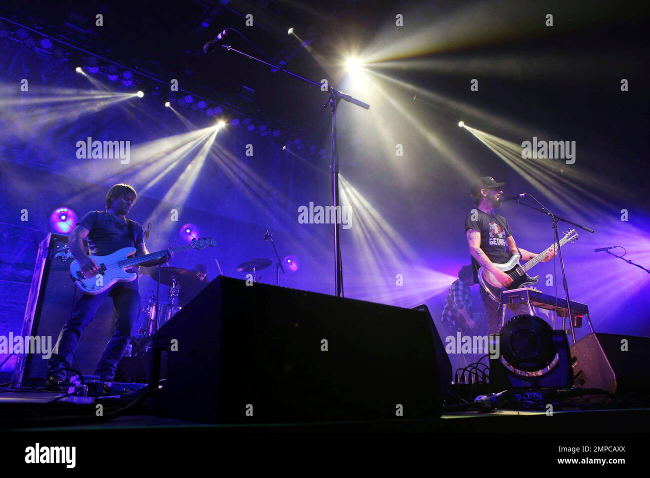 Ben Bridwell, Ryan Monroe, Creighton Barrett and Matt Gentling with ...