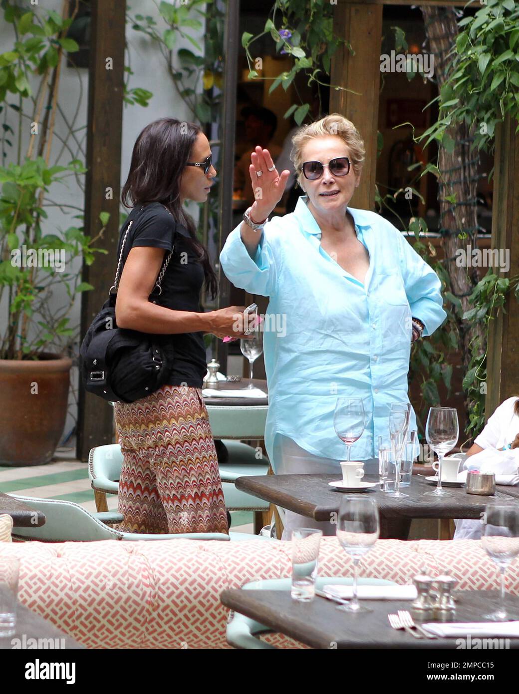 EXCLUSIVE!! - A happy-looking Barbara Becker, former wife of tennis ...