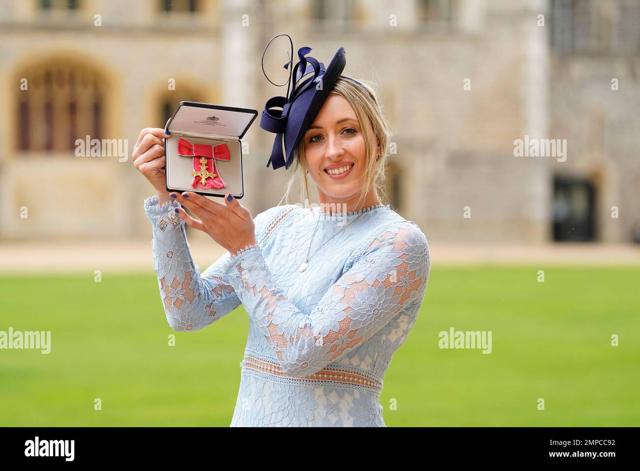 Jade Jones with her OBE (Officer of the Order of the British Empire ...