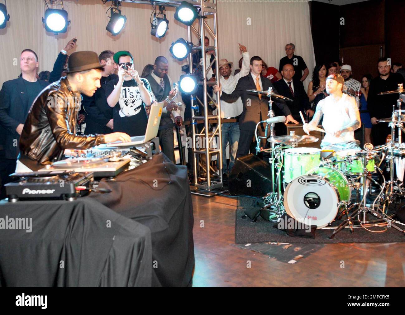 Travis Barker and DJ A-Trak kick off their first tour together with a ...