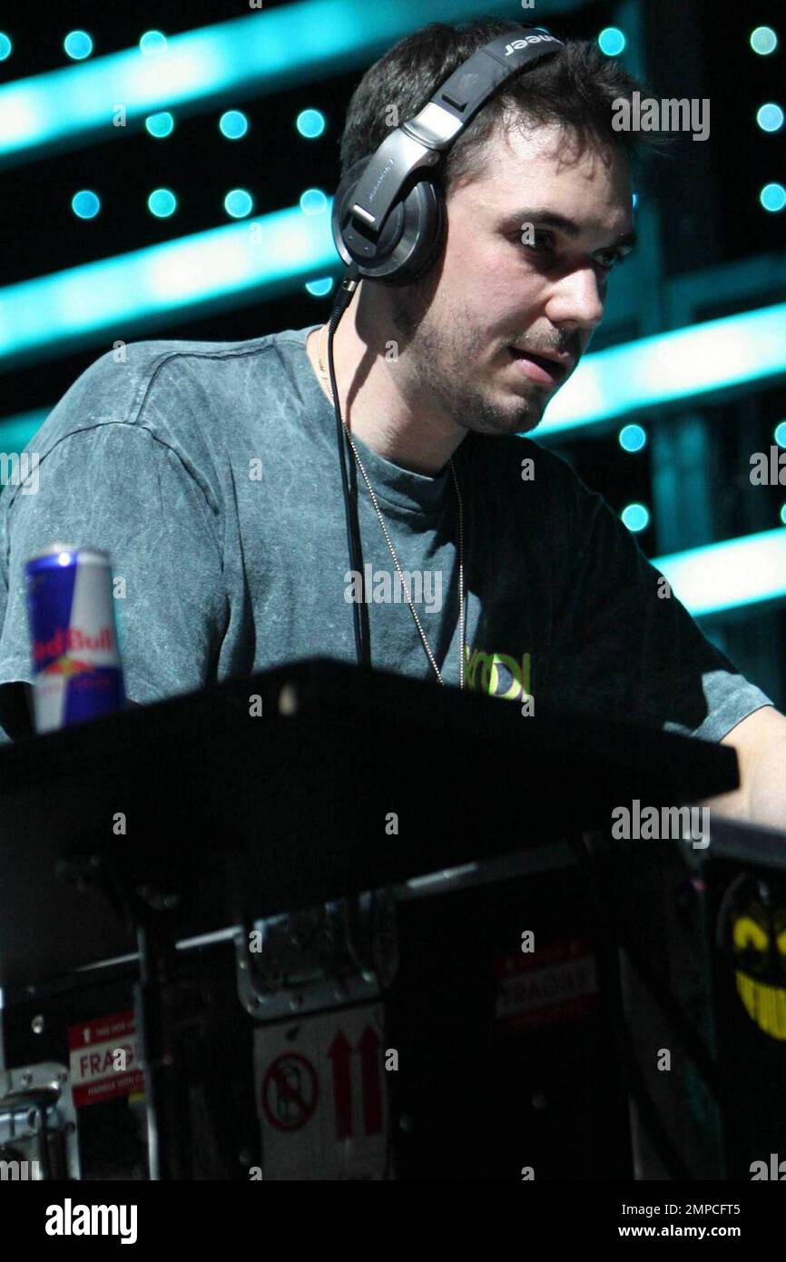 Travis Barker and DJ AM perform as TRV$DJ-AM at Coachella Music and ...