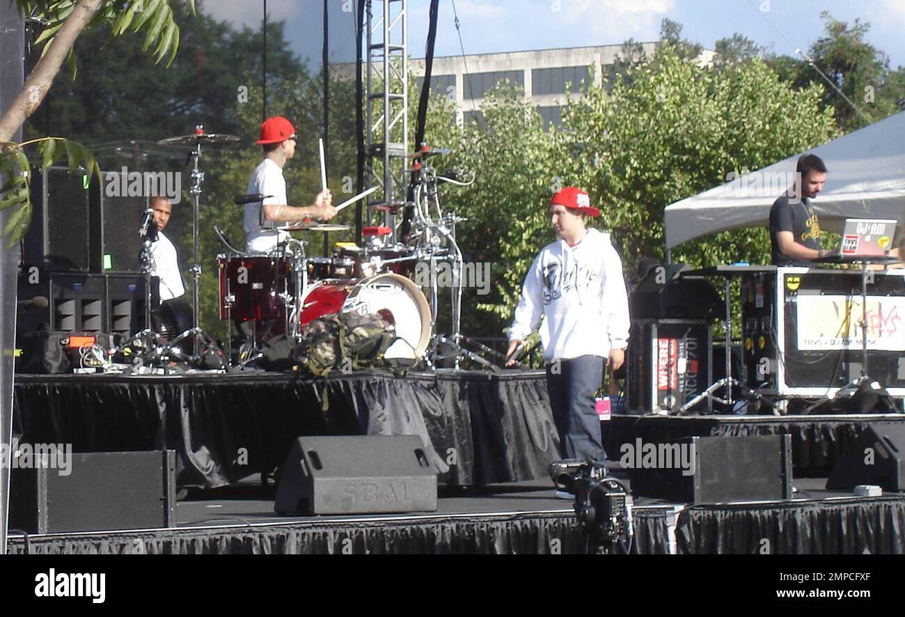 Exclusive!! These pictures show Travis Barker, Adam 'DJ AM' Goldstein ...