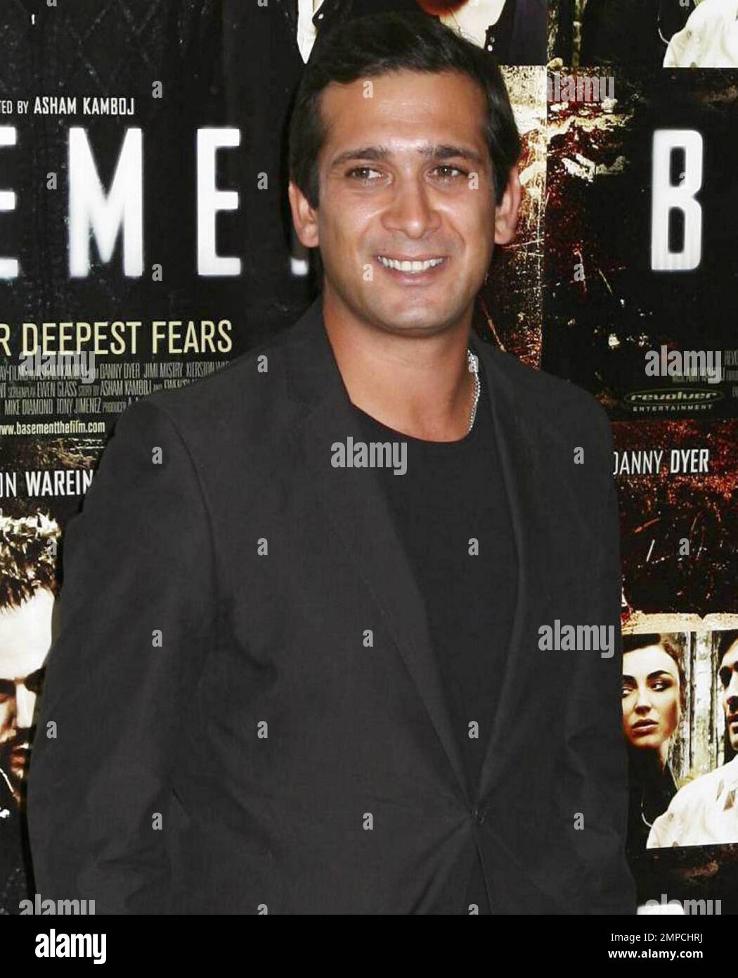 Jimi Mistry poses after arriving at The Mayfair Hotel for the UK ...