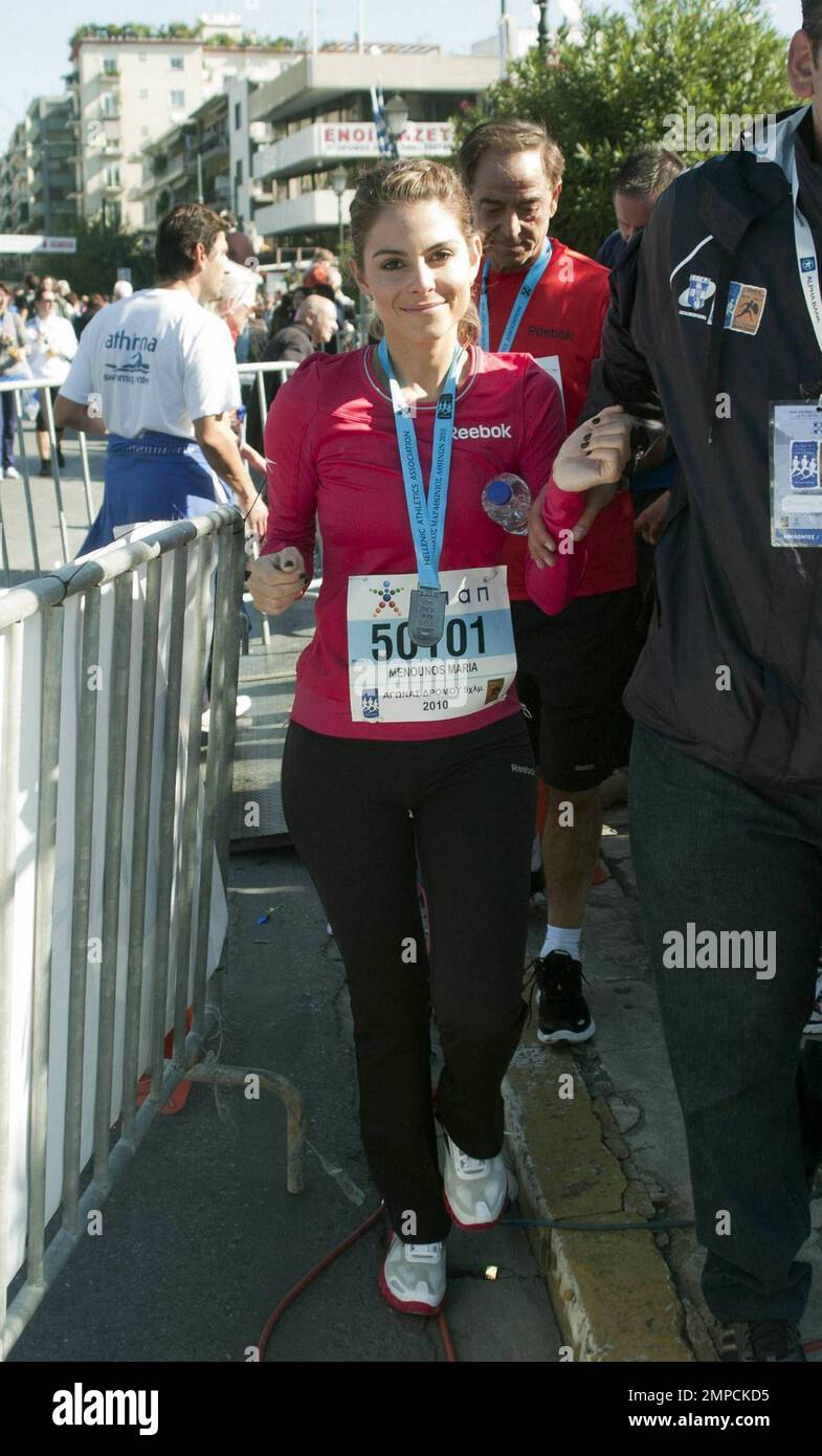 GREECE OUT - American TV host and actress of Greek decent, Maria ...