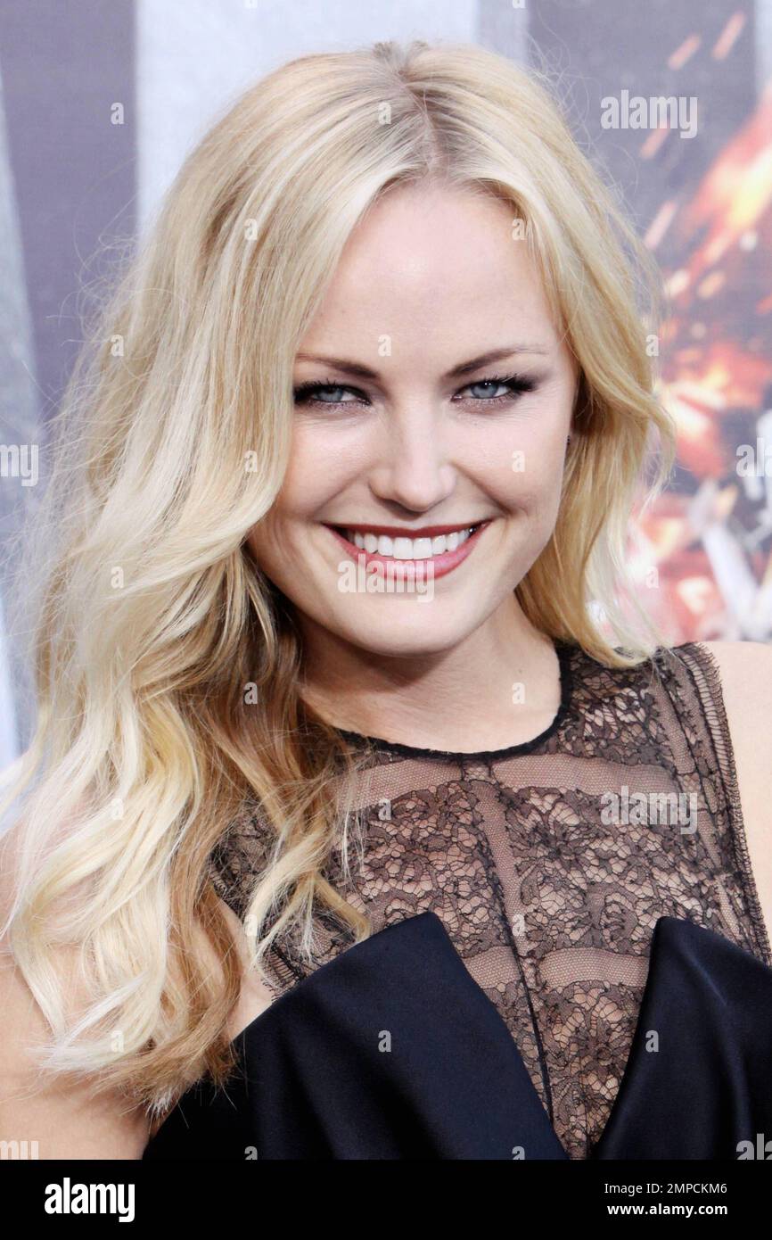 Malin Akerman at the Los Angeles Premiere of "Battleship" held at the ...