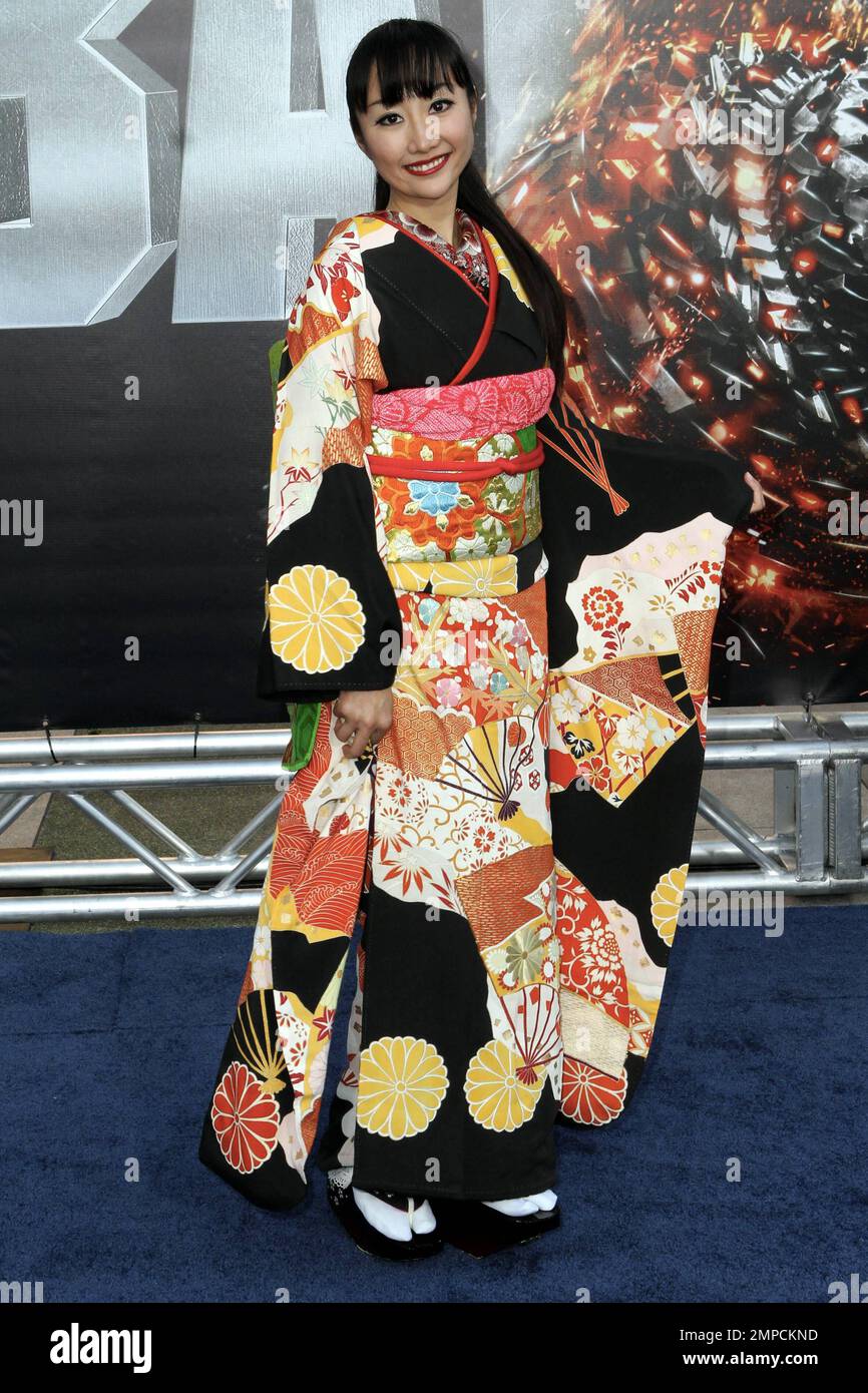 Leni Ito at the Los Angeles Premiere of "Battleship" held at the Nokia ...