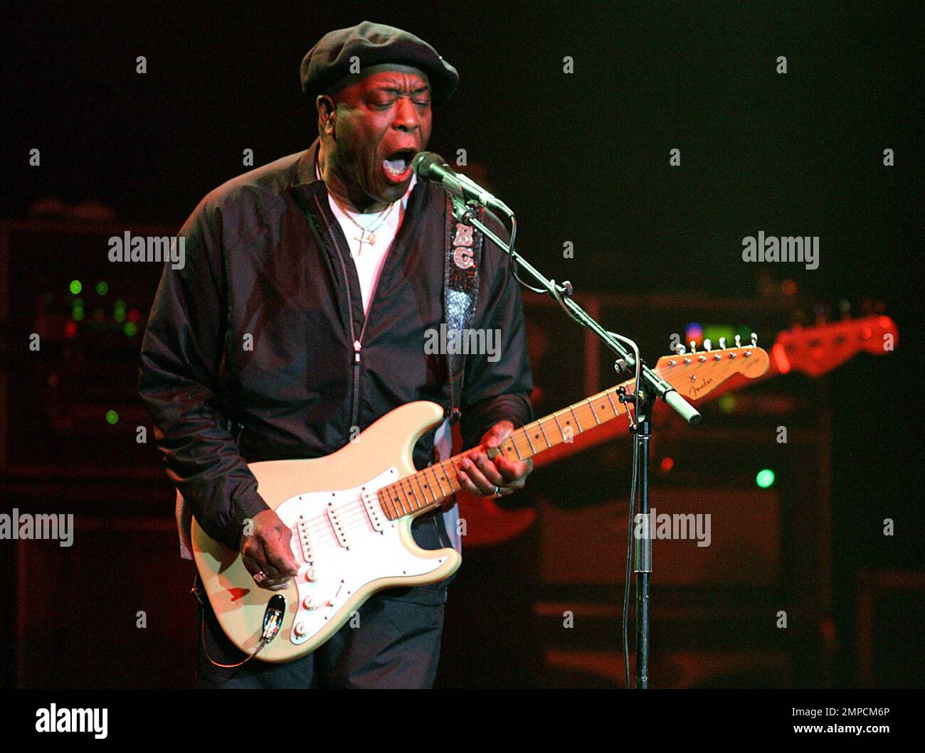 Blues guitarist and singer Buddy Guy performs in concert at the ...