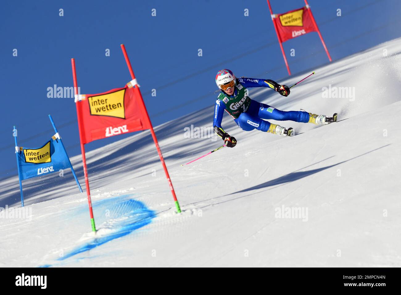 Italy's Marta Bassino competes during an alpine ski women's World Cup ...