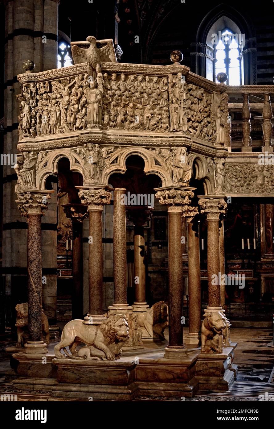 Metropolitan Cathedral of Saint Mary of the Assumption - Duomo di Siena ...
