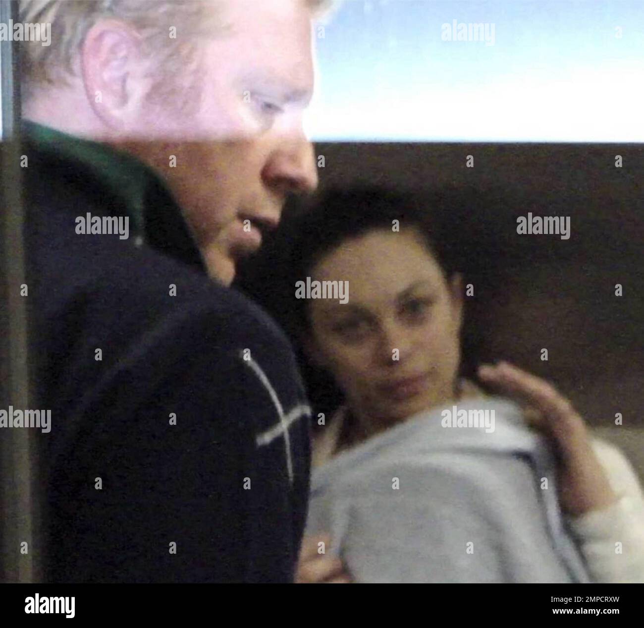 EXCLUSIVE!! Tennis ace Boris Becker arrives at Miami Intl Airport with ...