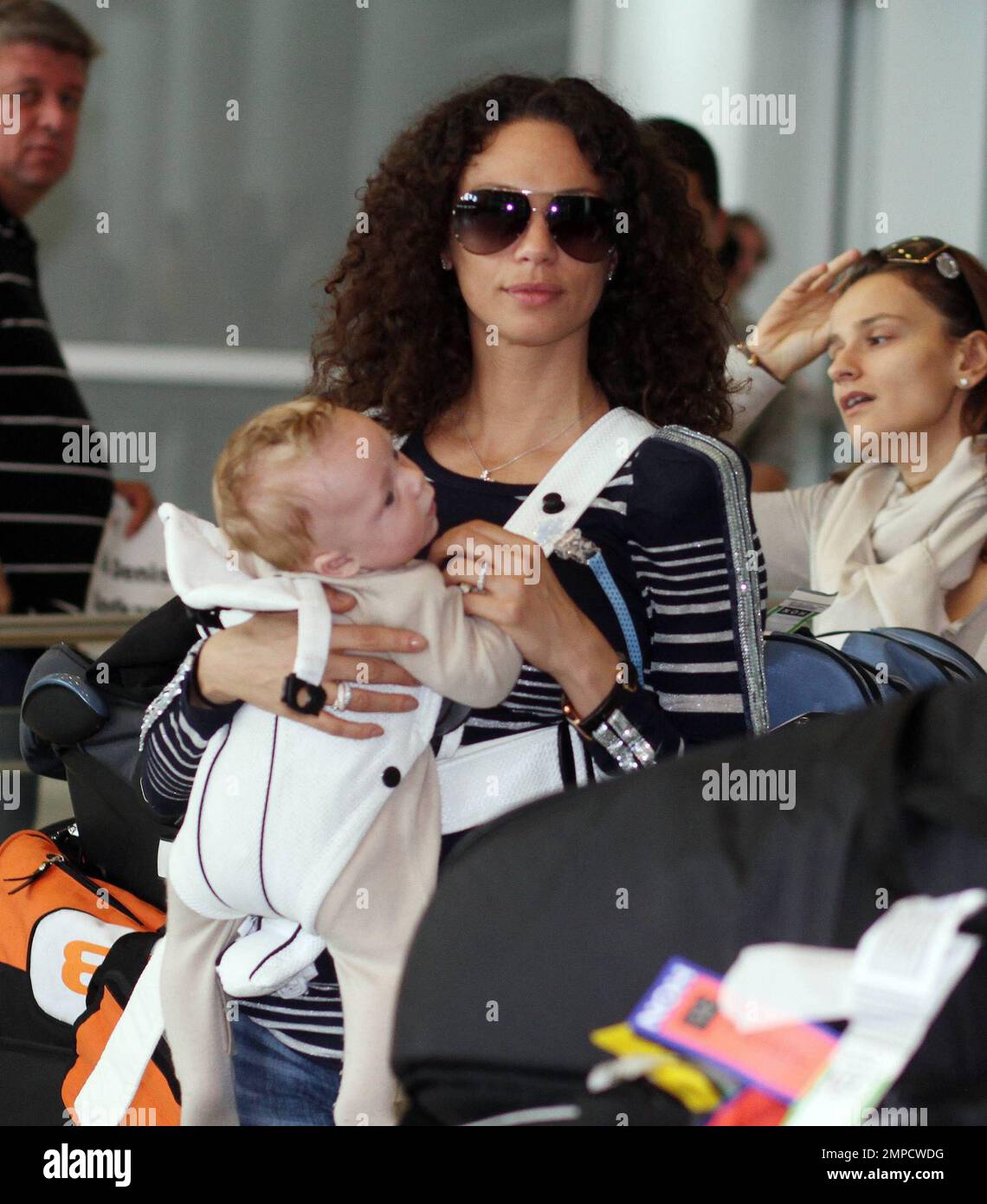 EXCLUSIVE!! Boris Becker and his wife Sharlely arrive at Miami airport ...