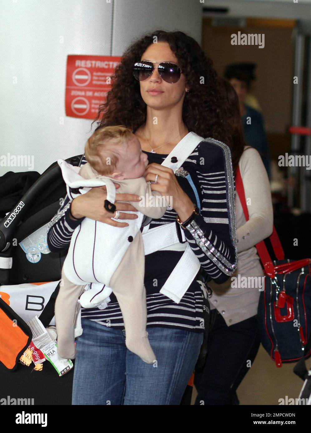 EXCLUSIVE!! Boris Becker and his wife Sharlely arrive at Miami airport ...