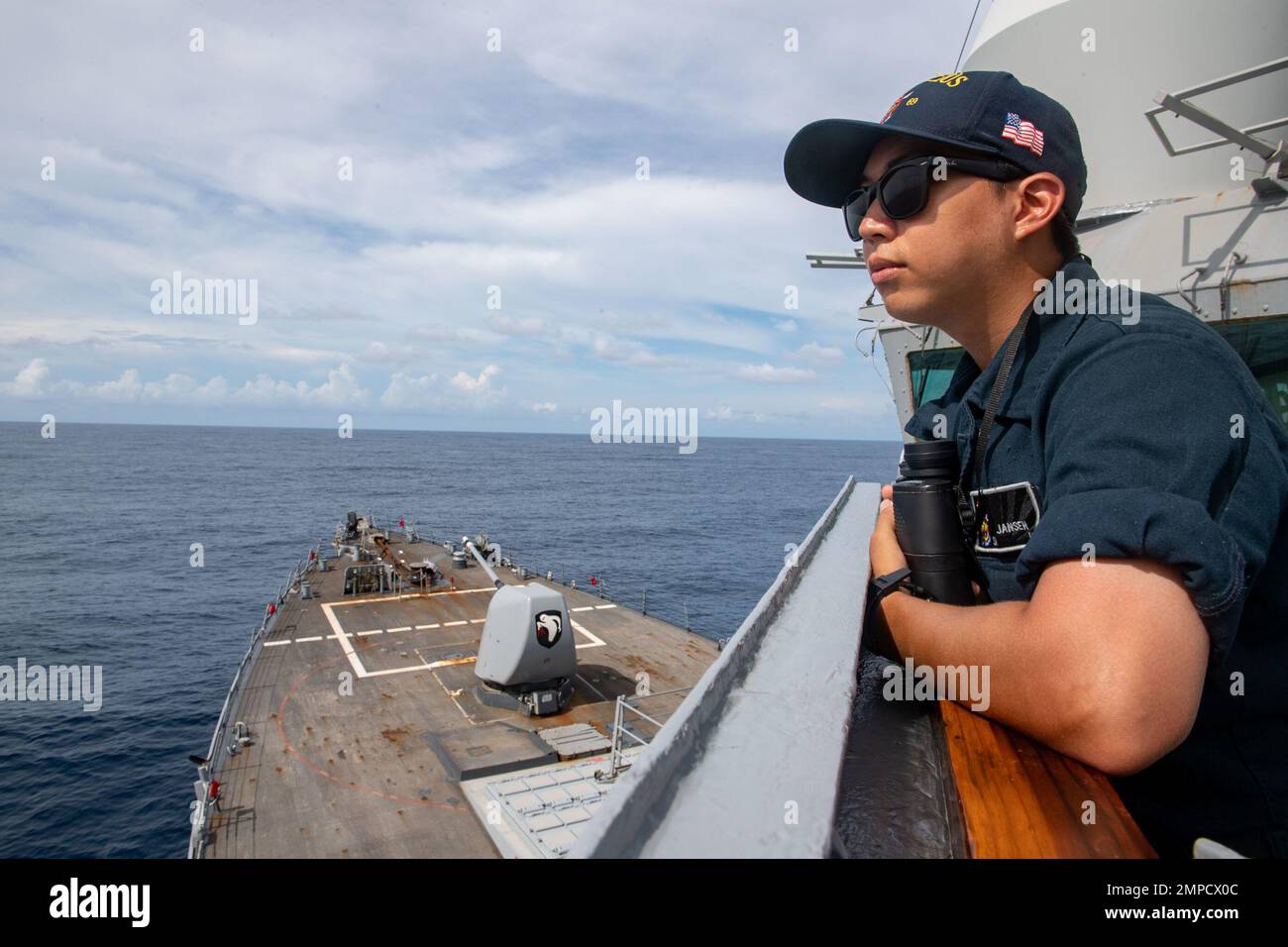 SOUTH CHINA SEA (Oct. 12, 2022) Seaman Austin Jansen from, Fontana ...