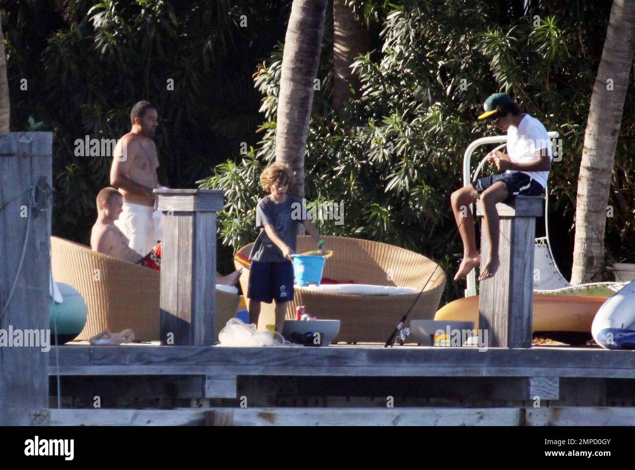 EXCLUSIVE!! Boris Becker and Baraba Feltus' two sons Elias and Noah ...