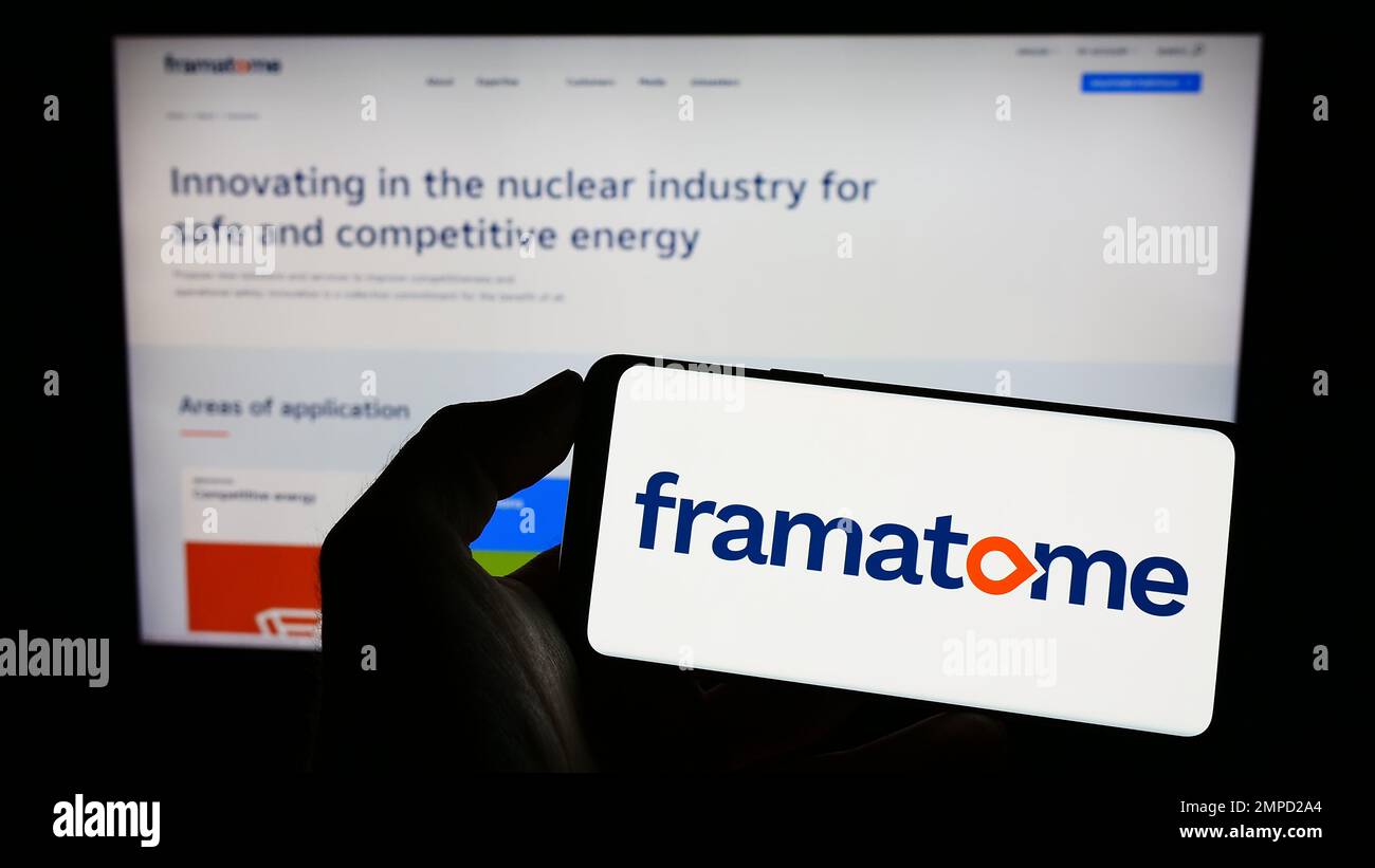 Framatome logo hi-res stock photography and images - Alamy