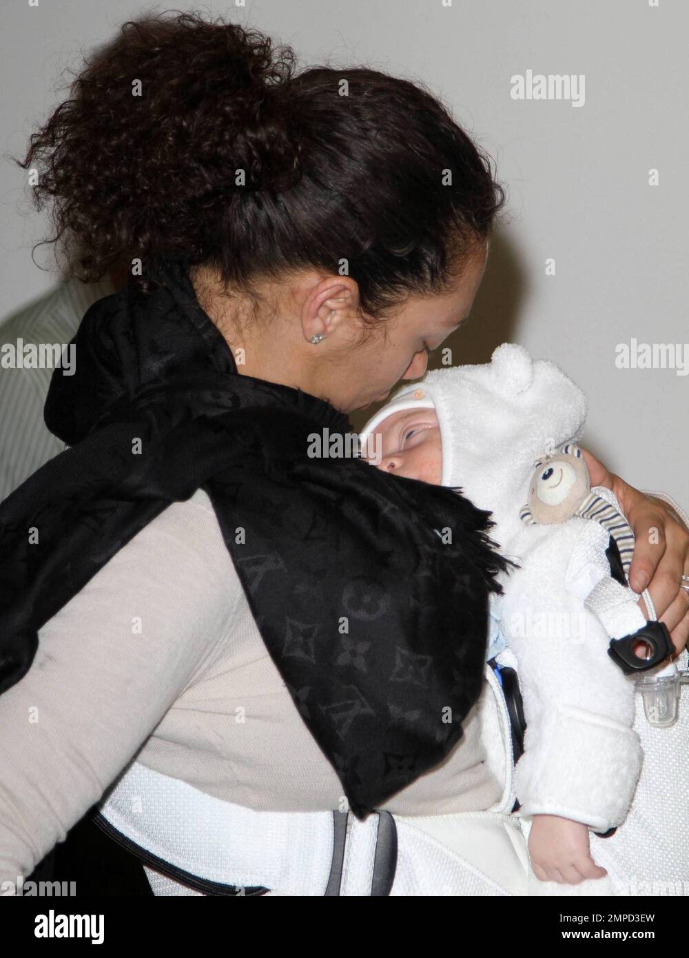 EXCLUSIVE!! Boris Becker, wife Sharlely and son Amadeus arrive at ...