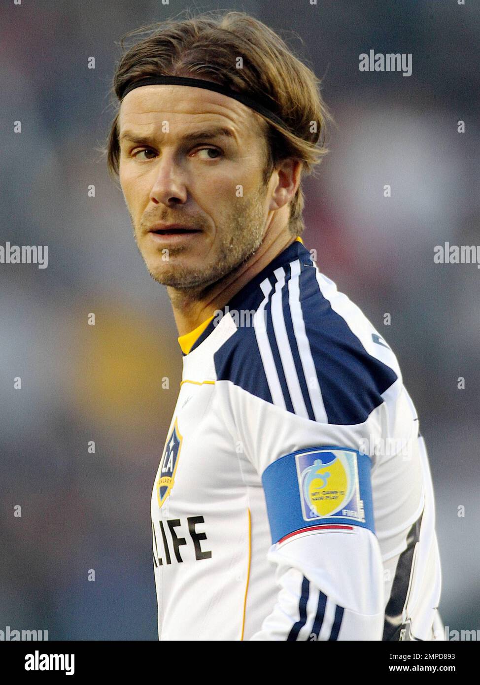 David Beckham leads the LA Galaxy to a 2-2 tie versus the Toronto ...